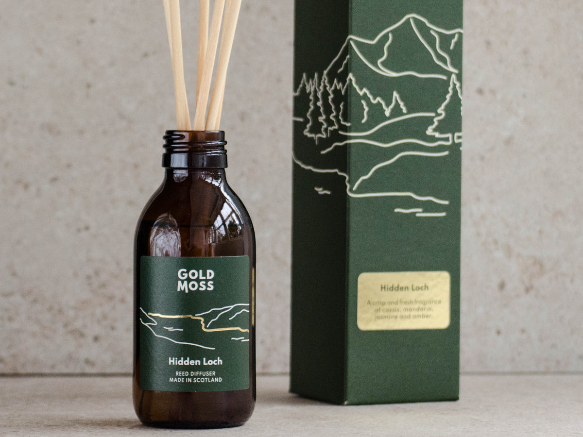 Hidden Loch | Reed Diffuser – Gold Moss®