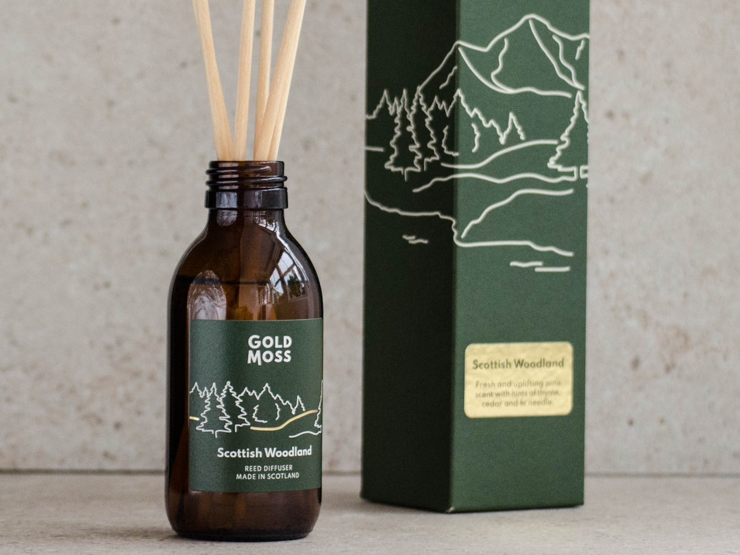 Scottish Woodland | Reed Diffuser – Gold Moss®