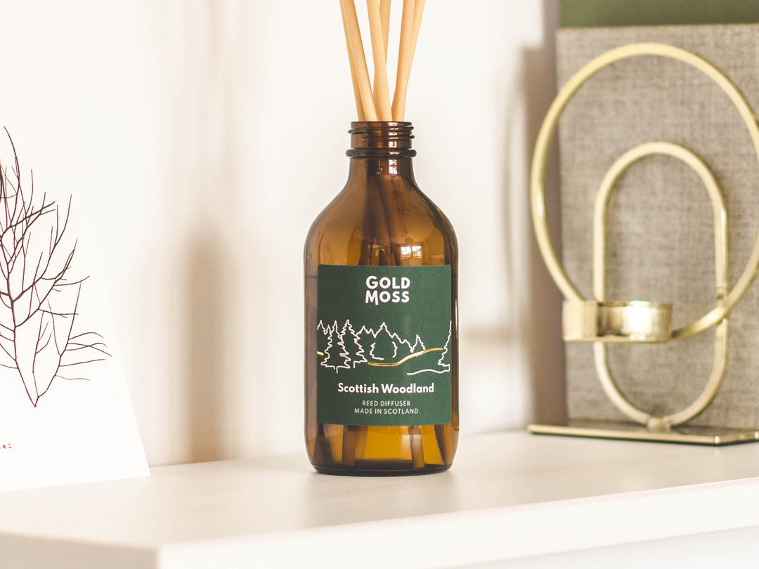 Scottish Woodland | Reed Diffuser – Gold Moss®