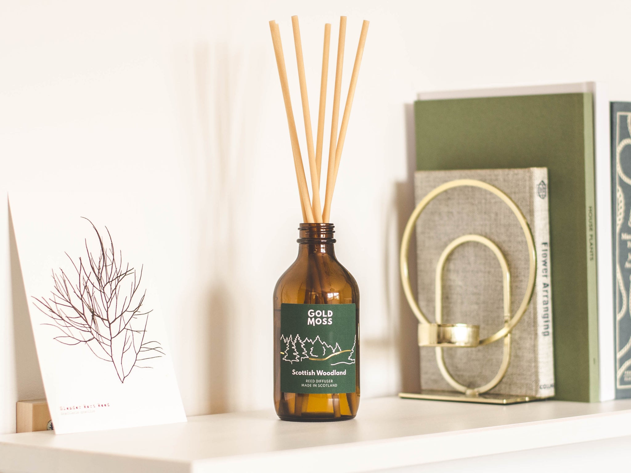 Scottish Woodland | Reed Diffuser – Gold Moss®